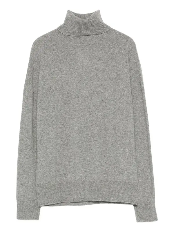 Emporio Armani Cashmere Turtleneck Sweater - Grey