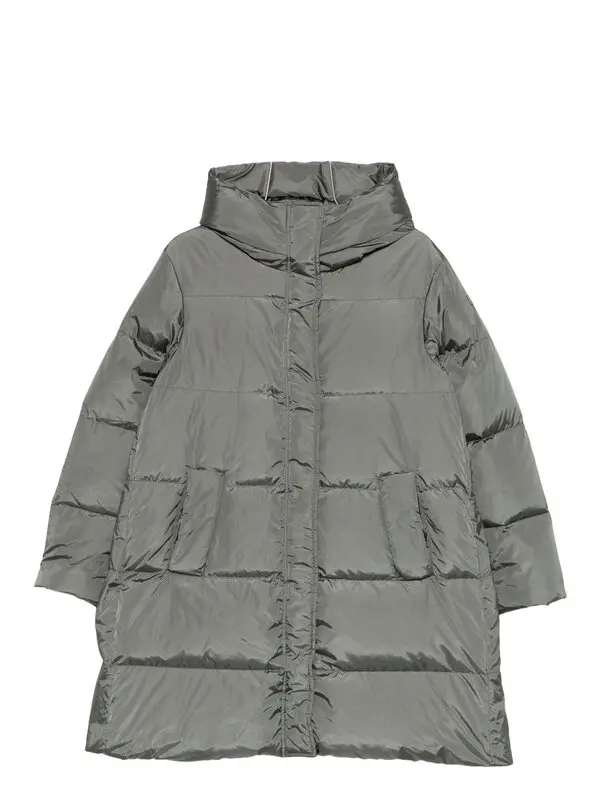 LEMPELIUS Nev Nylon Down Jacket - Grey