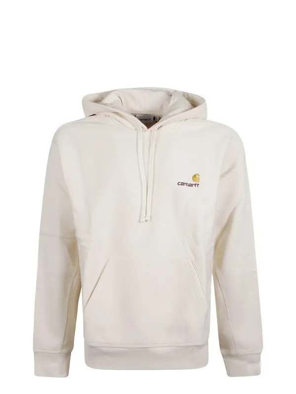 Carhartt Work In Progress Hoodie With Logo - White