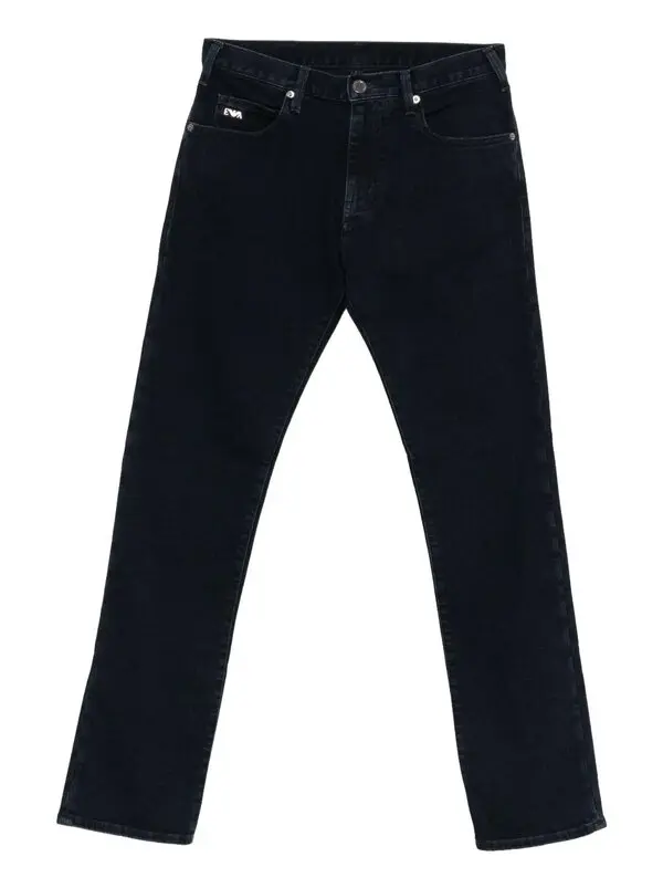 Emporio Armani Denim Cotton Jeans - Blue