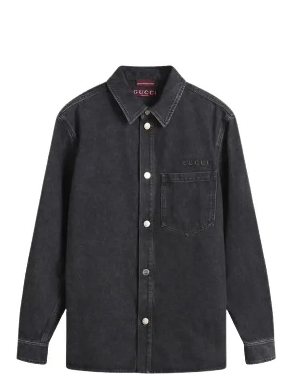 Gucci Shirt With Logo - Black