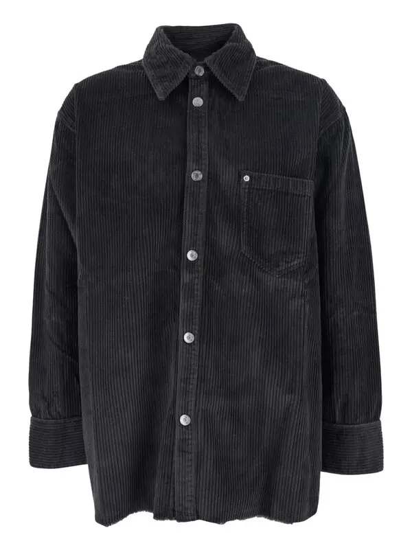 Ami Cotton Overshirt - Grey