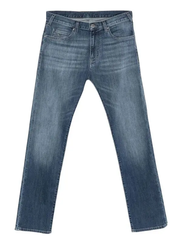 Emporio Armani Denim Cotton Jeans - Blue