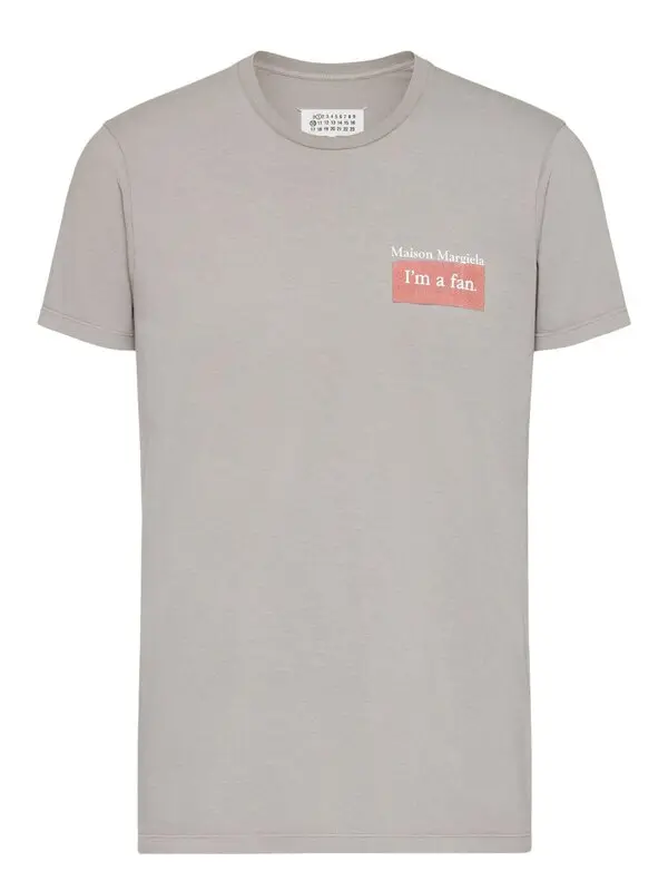 MAISON MARGIELA Cotton T-shirt - Grey