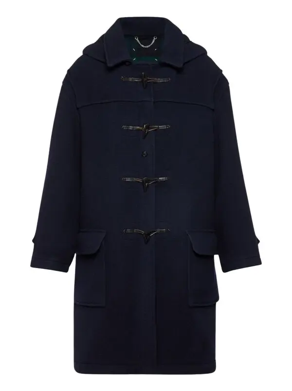 MAISON MARGIELA Wool Coat - Blue
