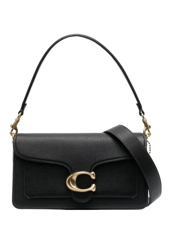 COACH Tabby 26 Leather Shoulder Bag - Black