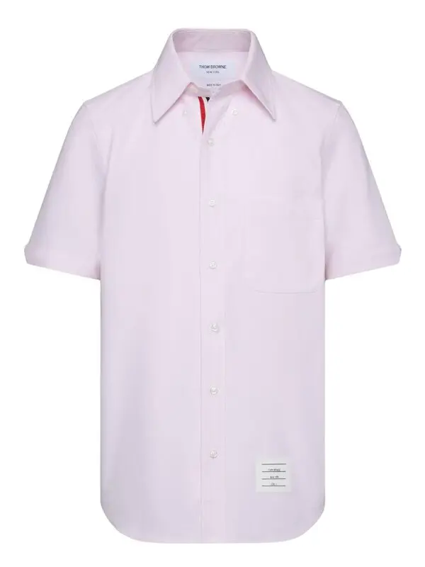 Thom Browne Cotton Shirt - Pink