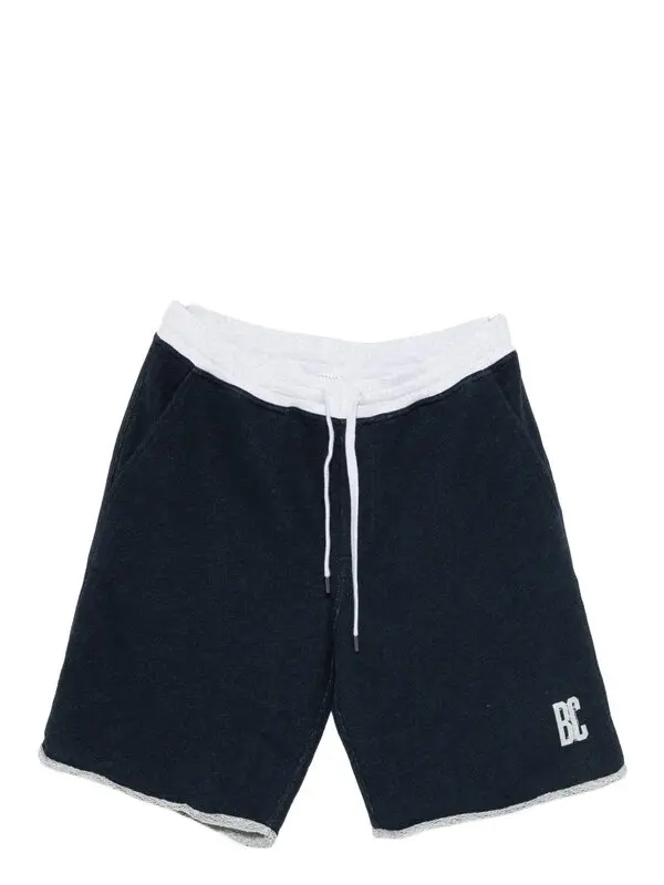 Brunello Cucinelli Cotton Shorts - Blue