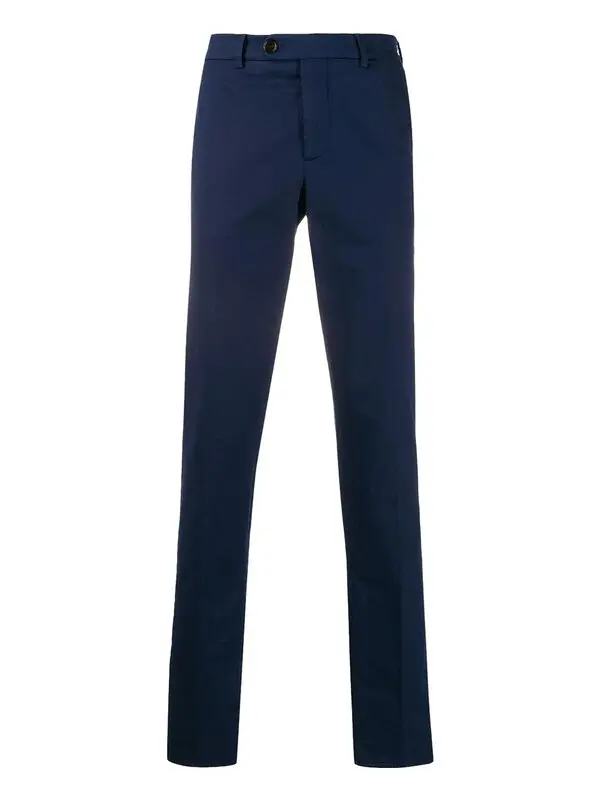 Brunello Cucinelli Cotton Trousers - Blue