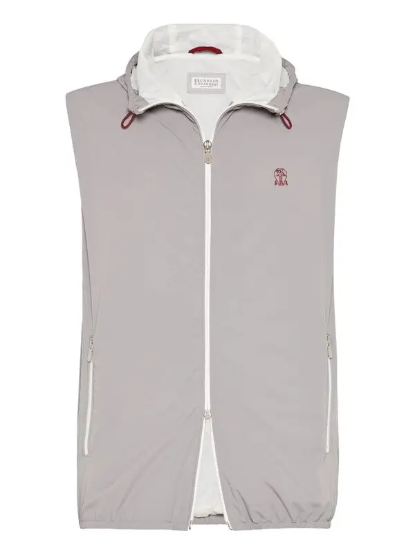 Brunello Cucinelli Water-resistant Vest - Grey