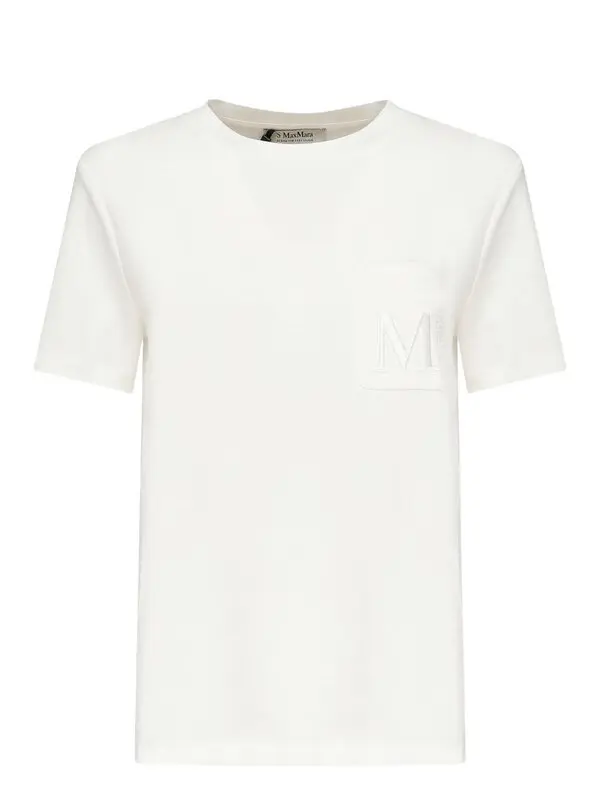 Max Mara Cotton T-shirt - White