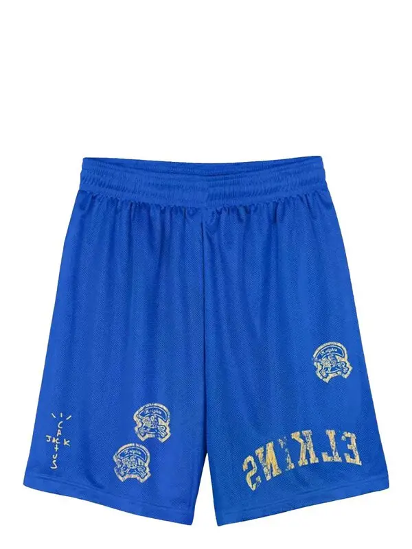 TRAVIS SCOTT Graphic-print Shorts - Blue