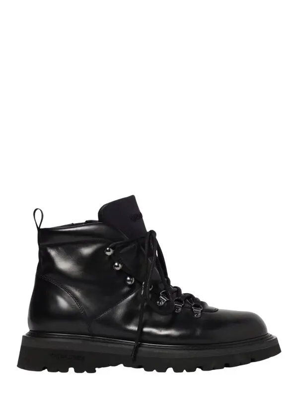 Woolrich Leather Boots - Black