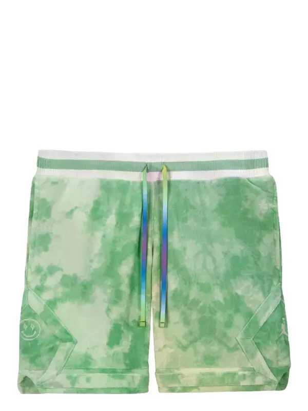 JORDAN X J Balvin Tie-dye Shorts - Green