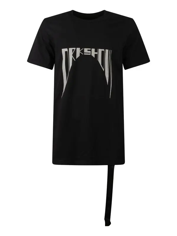 Rick Owens T-shirt With Logo - Black