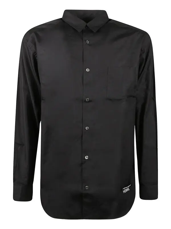 Comme Des Garçons Cotton Shirt - Black