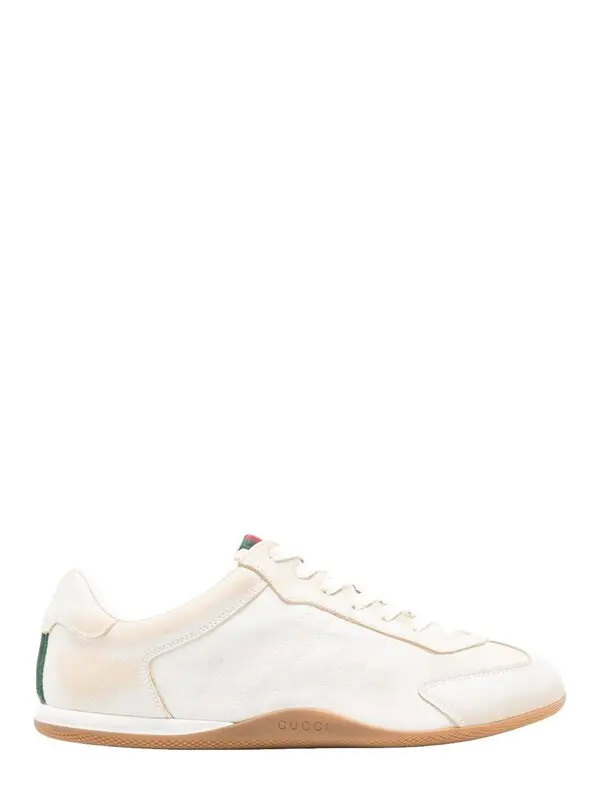 Gucci Leather Sneakers - White