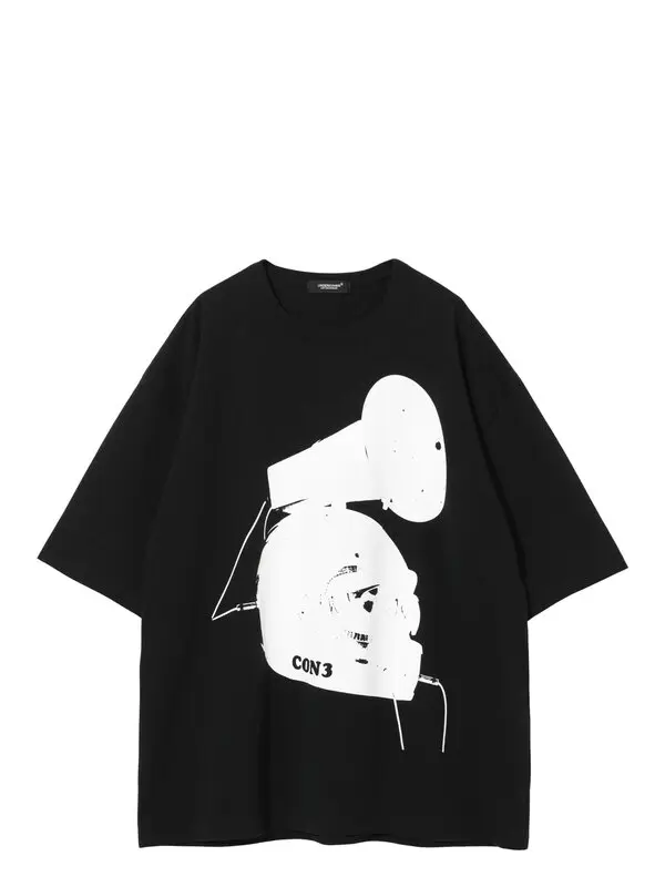 Undercover T-shirt With Print - Black
