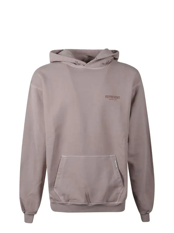 REPRESENT Logo Hoodie - Beige