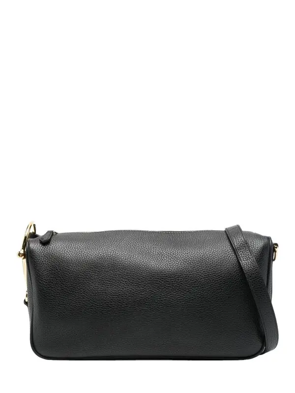 Gucci Half Horsebit Medium Shoulder Bag - Black