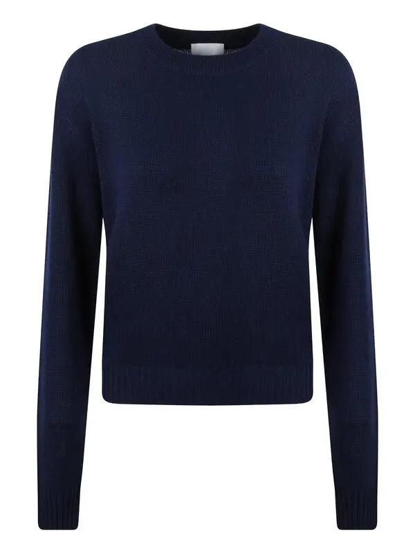 ALLUDE Cashmere Sweater - Blue