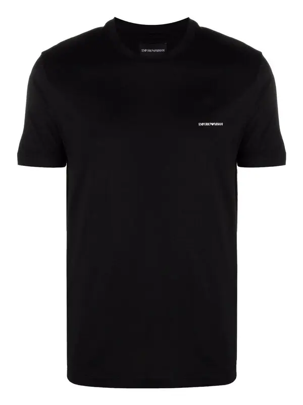 Emporio Armani Logo T-shirt - Black