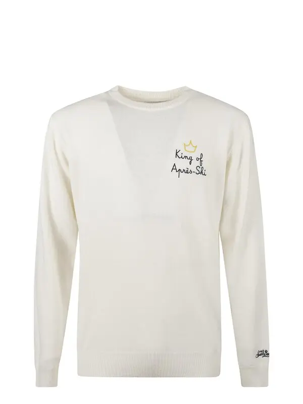 MC2 SAINT BARTH Printed Heron Sweatshirt - White