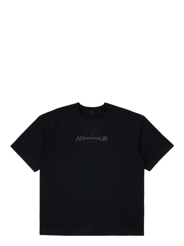 ADER ERROR T-shirt With Logo - Black
