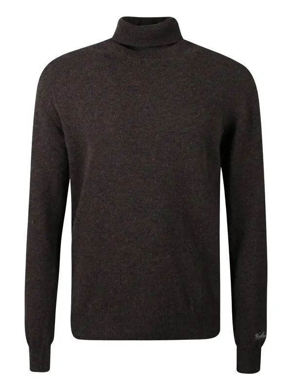 Woolrich Wool Turtleneck - Brown