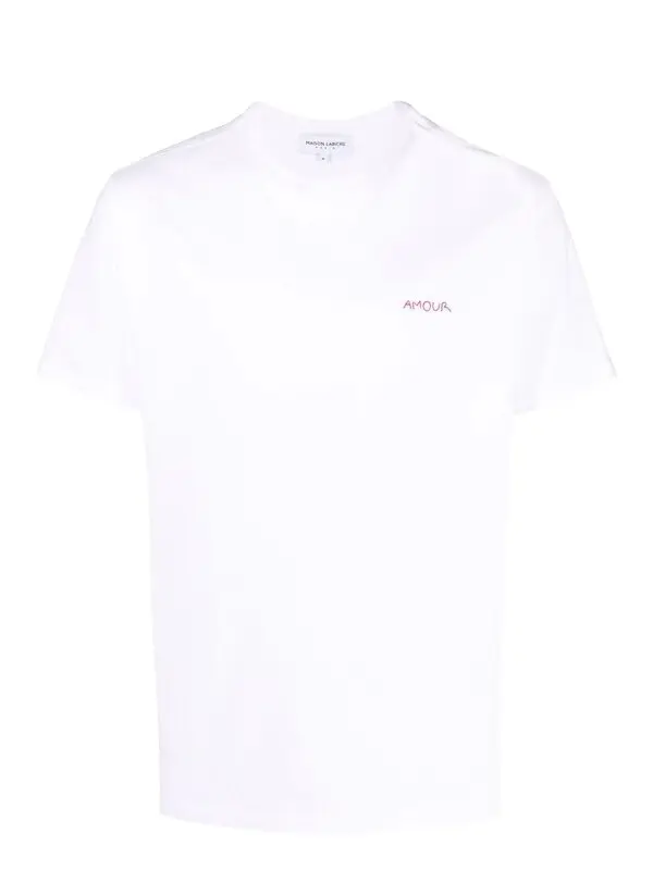 Maison Labiche T-shirt With Logo - White