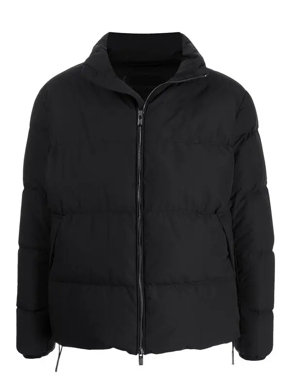 Emporio Armani Nylon Down Jacket - Black