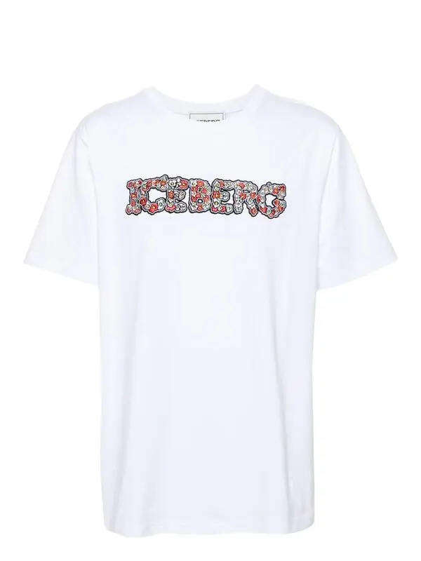 Iceberg Printed T-shirt - White