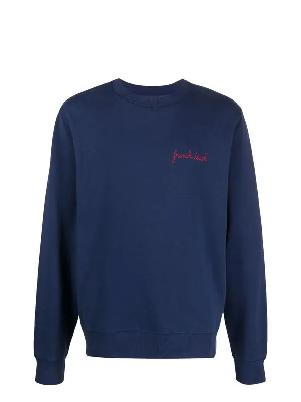 Maison Labiche French Touch Sweatshirt - Blue