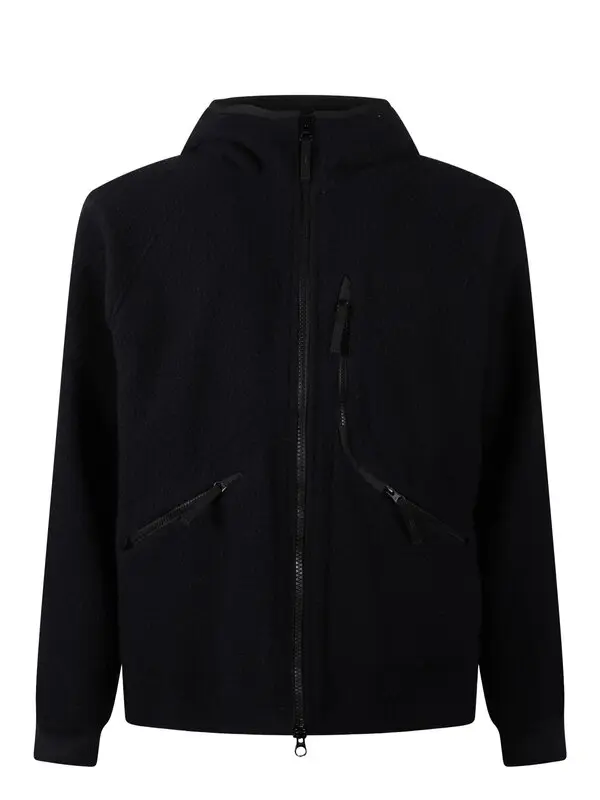 Stone Island Jacket With Logo - Blue