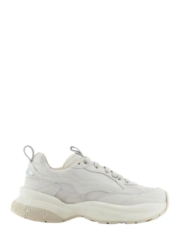 Emporio Armani Leather Sneakers - White