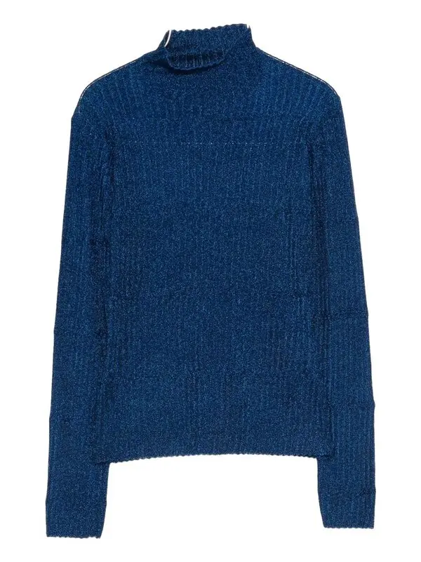 Emporio Armani Turtleneck Sweater - Blue