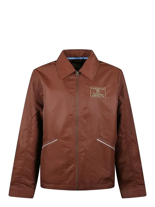 Champion Logo Jacket - Brown
