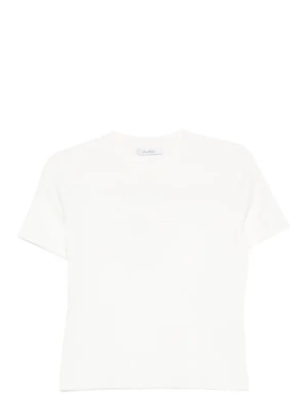 Max Mara Cotton T-shirt - White
