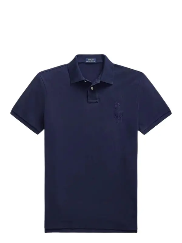 Polo Ralph Lauren Short Sleeves Polo With Logo - Blue