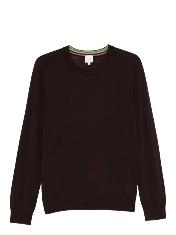 Paul Smith Wool Crewneck Sweater - Red