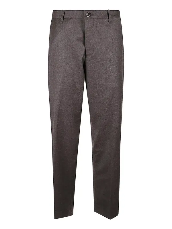 NINE:INTHE:MORNING Slim Pants Giove - Brown