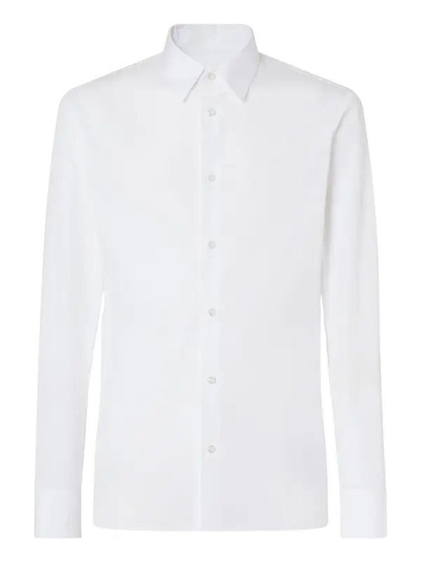 FERRARI Popeline Shirt - White