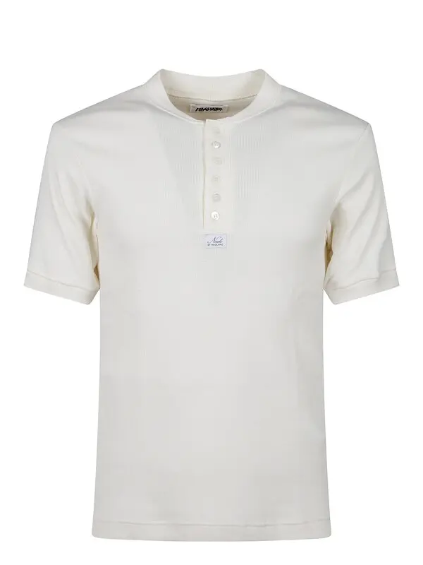 MAGLIANO Cotton Short Sleeve T-shirt - White