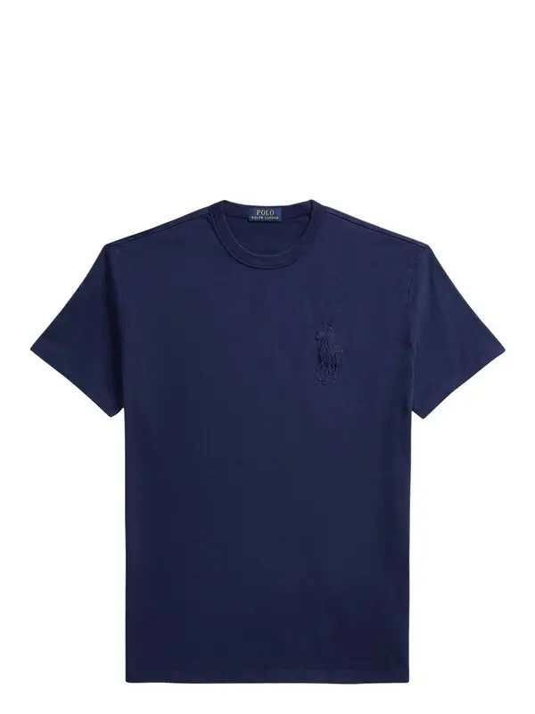 Polo Ralph Lauren Short Sleeves T-shirt With Logo - Blue
