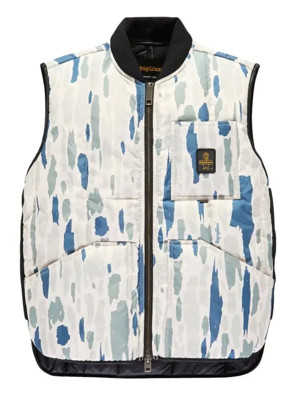 REFRIGIWEAR Down Vest With Logo - Multi