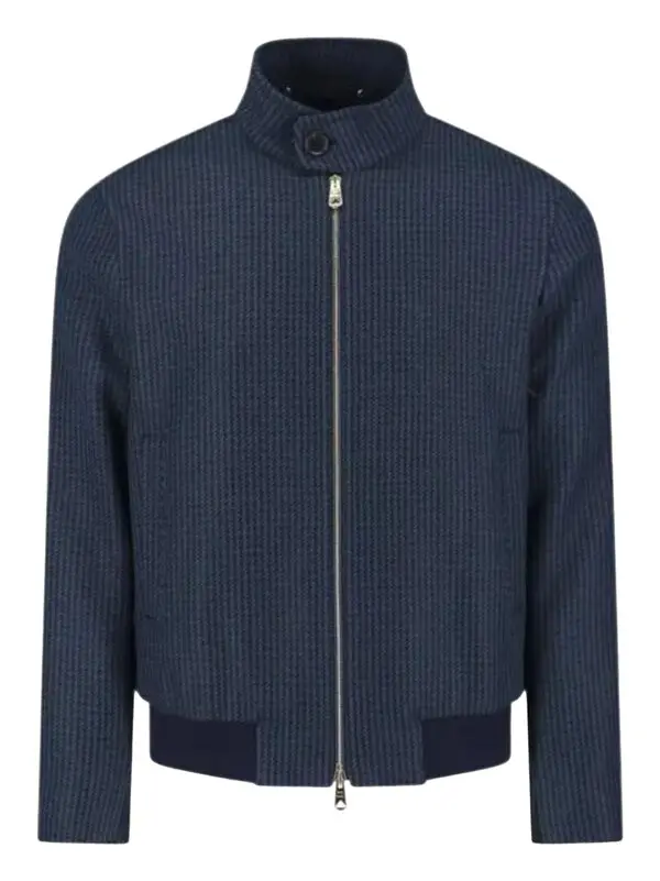 Paul Smith Zipped Up Bomber - Blue