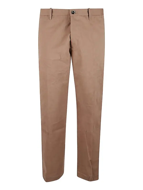 NINE:INTHE:MORNING Slim Fit Giove Pants - Beige