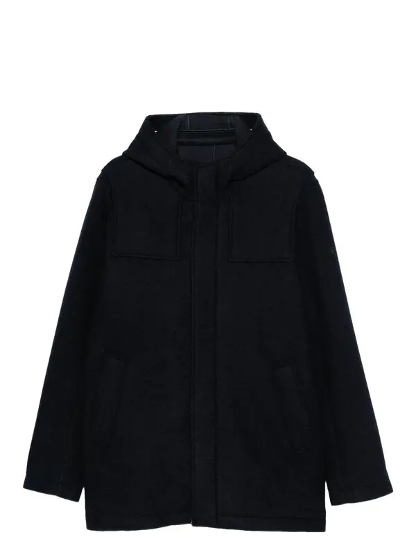MANUEL RITZ Wool Coat - Blue