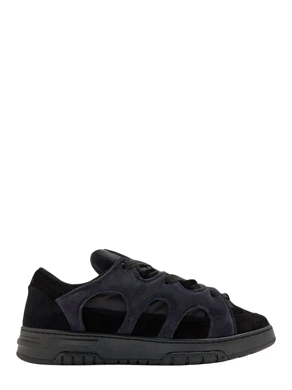 SANTHA Low Top Sneakers - Black