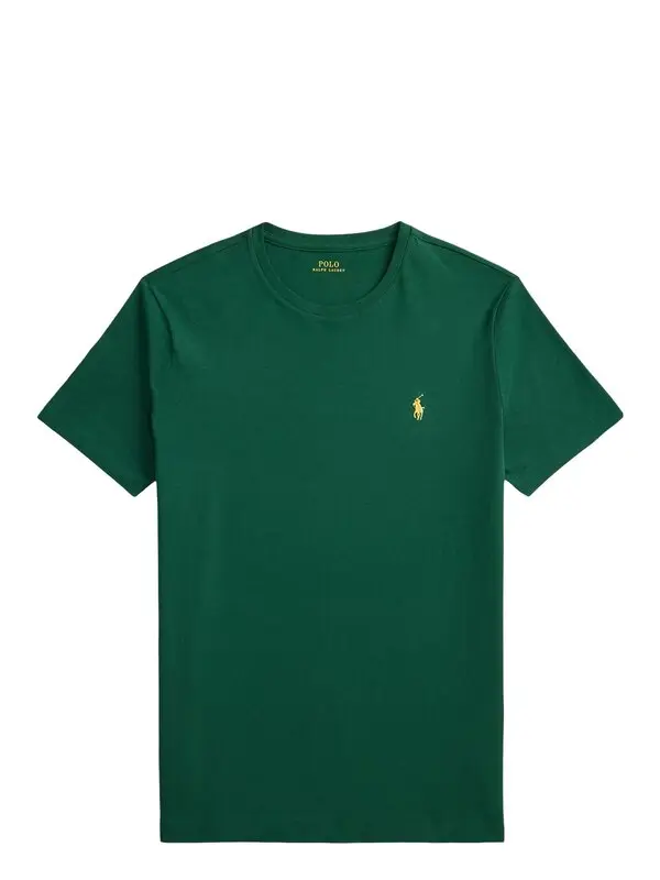 Polo Ralph Lauren Short Sleeves T-shirt With Logo - Green